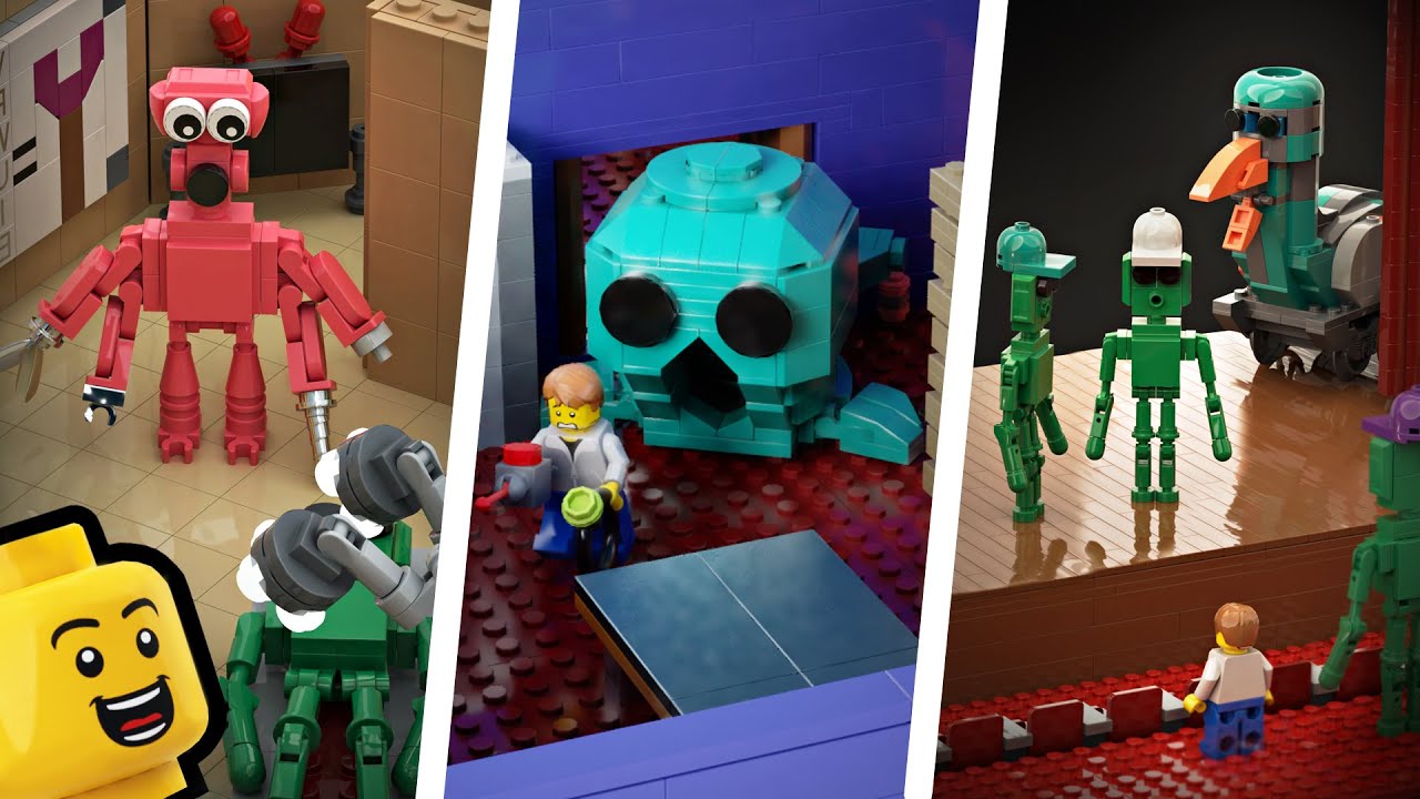 LEGO Garten of Banban 7: Building Playsetes of Three More Famous Scenes ...