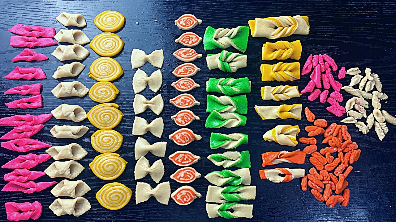 TIBETAN EASY COLOR KHAPSE| MAKING KHAPSE DESIGN USING KITCHEN ITEMS ...