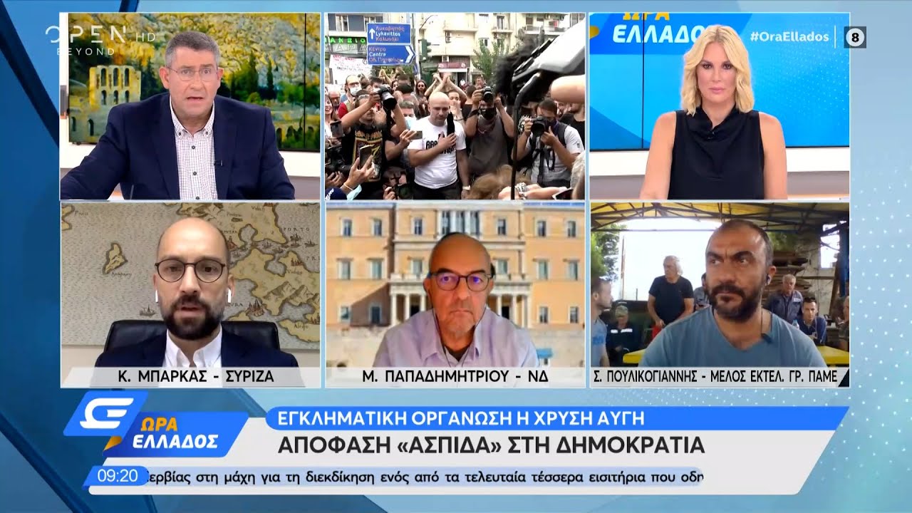 Ο Κώστας Μπάρκας για την αλλαγή ποινικών κωδίκων, την παραίτηση Κοντονή ...