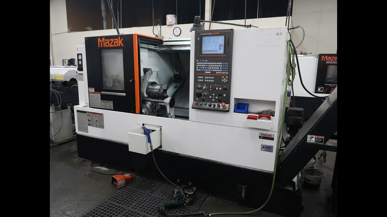 Mazak Quick Turn Smart 250M Turning Center with Live Milling, Bar ...