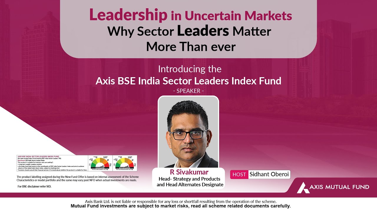 Axis BSE India Sector Leaders Index Fund - YouTube