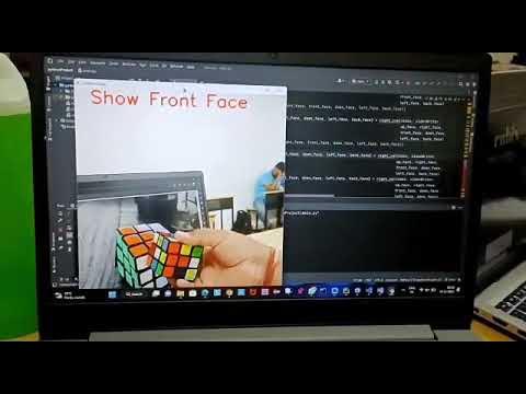 3x3 Rubik's Cube Solver using OpenCV - YouTube