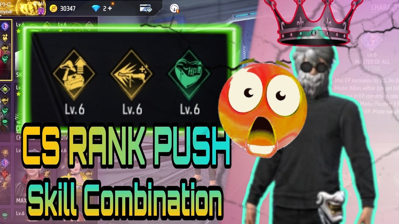 CS Rank best character skill || CS rank tips and tricks #freefiremax # ...