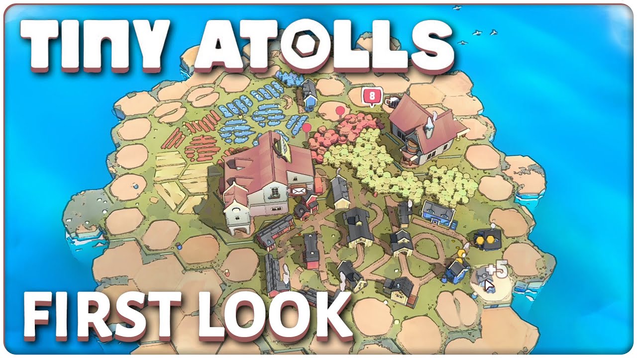 Tiny Atolls: A Hidden 2023 Gem - New Chill Early Access Game! - YouTube