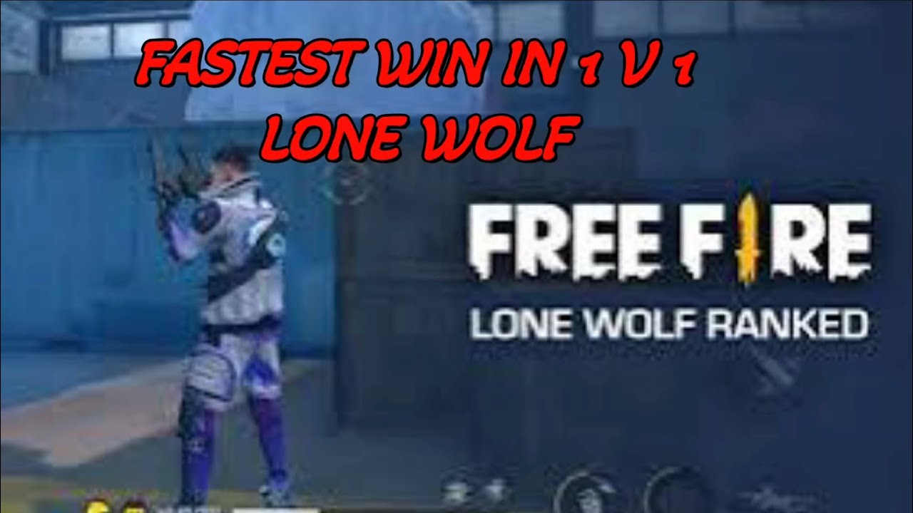 1 V 1 FASTEST WIN IN FREE FIRE LONE WOLF #1v1 #fastest #win IN#freefire ...