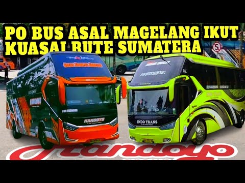 REVIEW HANDOYO, PO BUS ASAL JAWA YANG ADU NASIB DI SUMATERA - YouTube