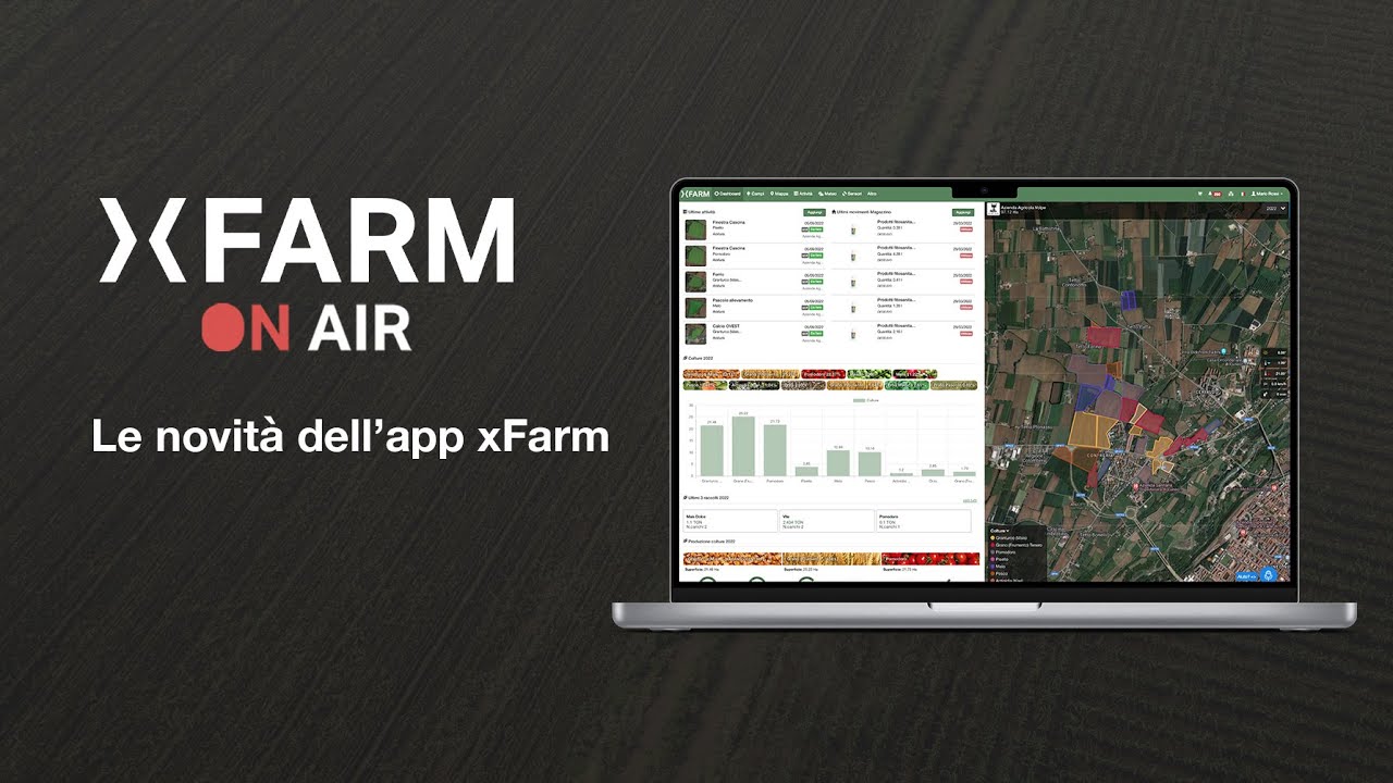 xFarm On Air - Le novità dell'app xFarm - YouTube