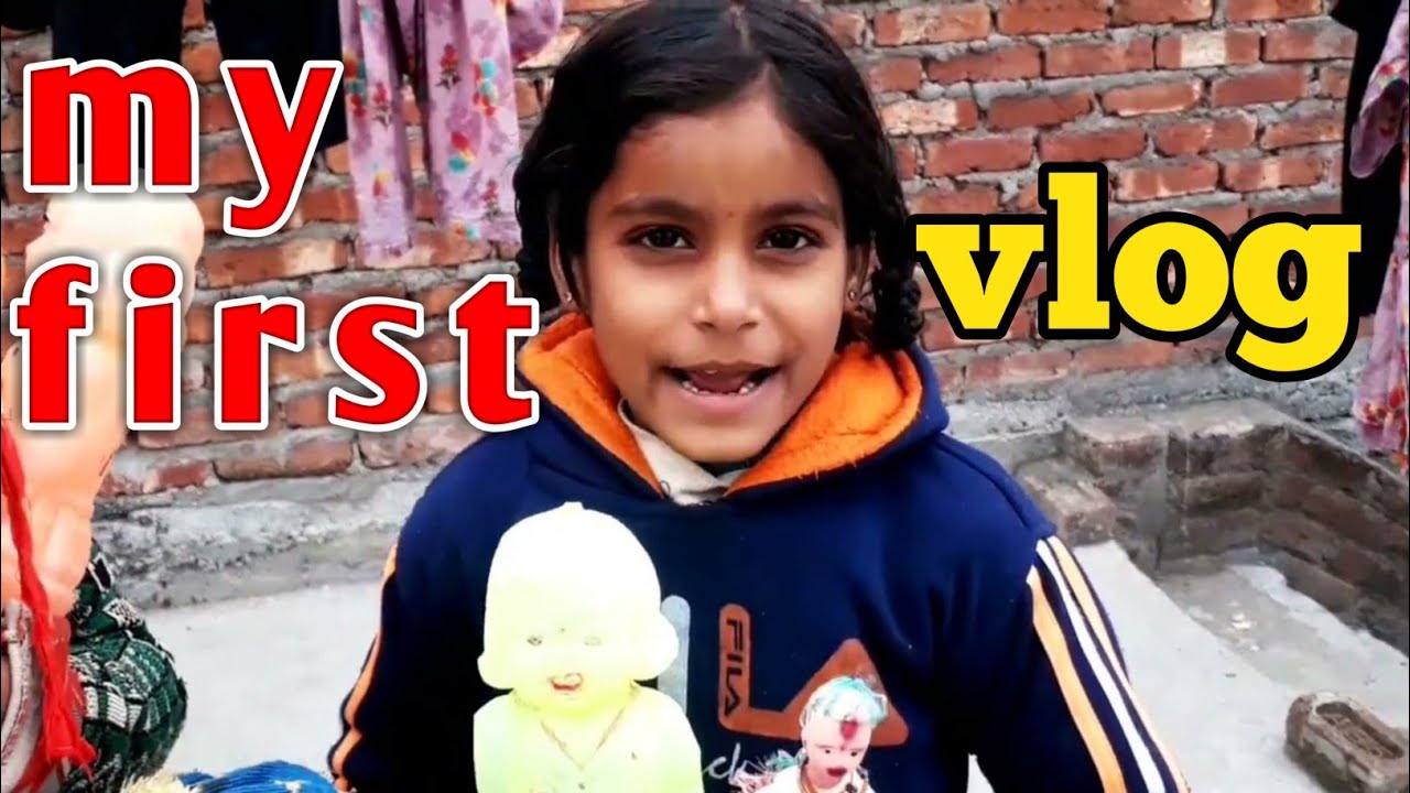 My First Vlog / My First Video / Garib Family Vlogs /Manvi Garib Family ...
