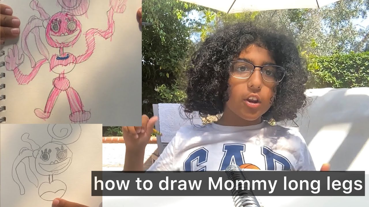 how to draw mommy long legs - YouTube