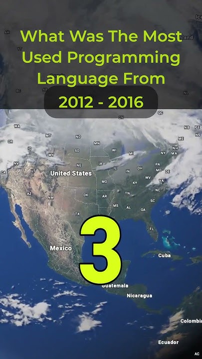 What was the most used programming language from 2012 to 2016 USA ...