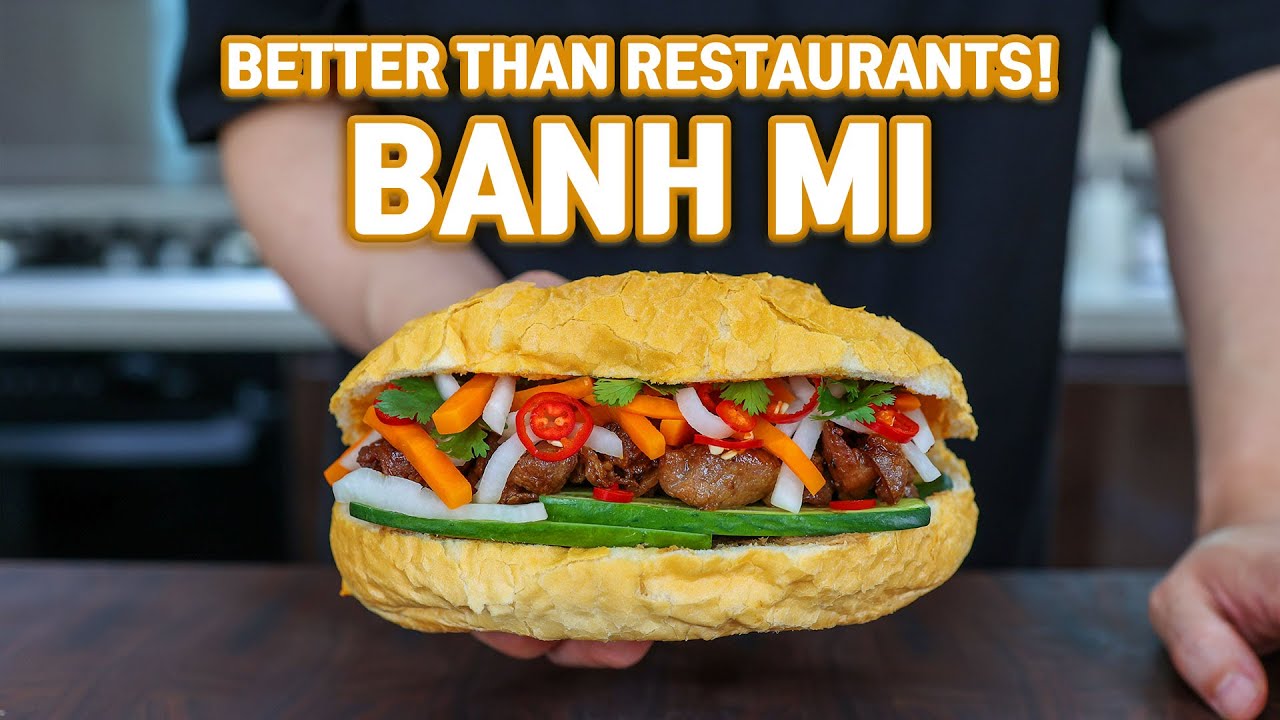 The Ultimate Vietnamese Banh Mi Sandwich Recipe - Aaron & Claire