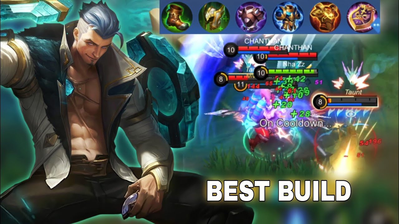 Fredrinn vs All!!🔥 Best Build & Emblem High Damage EXP Land | MOBILE ...