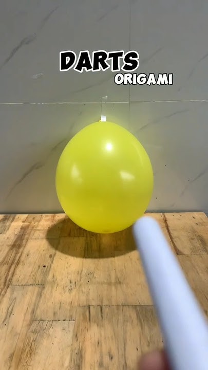 HOW TO MAKE DARTS WITH PAPER | EASY PAPER ORIGAMI DARTS TUTORIAL STEP ...