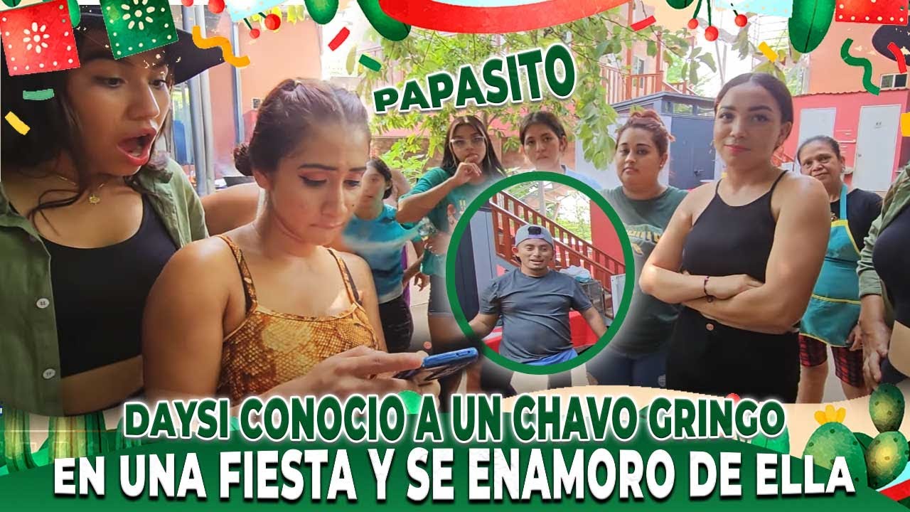 Daysi conoció a un chavo en una fiesta y ambos se gustaron. Mira la ...
