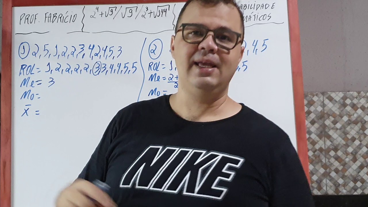 Estatística Básica - rol, moda, mediana e média. - YouTube