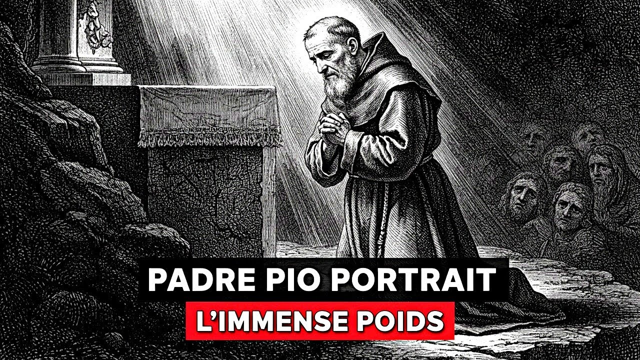 Padre Pio a vu l'immense poids des péchés qu'il portait à l'autel - YouTube