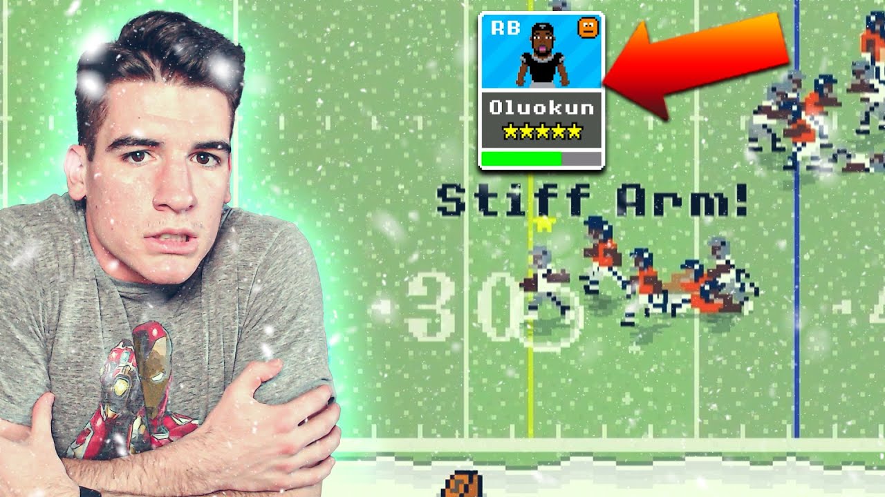 Signing A 5 Star Running Back And Playing In The Snow! - Retro Bowl ...