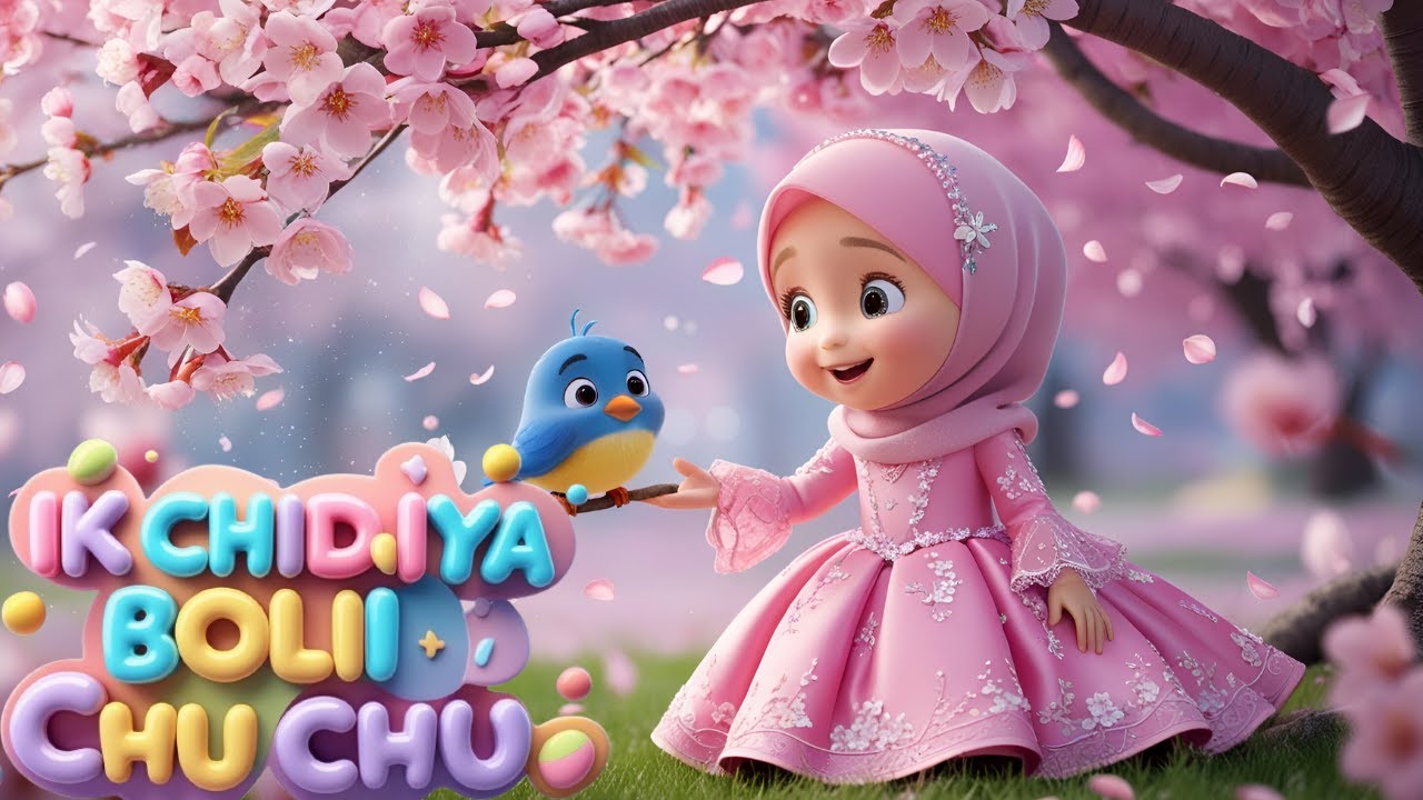 🕊️ Allah Ho Allah Ho (Poem) Chidiya🕊️ Boli Chu Chu Chu |3d Animated ...