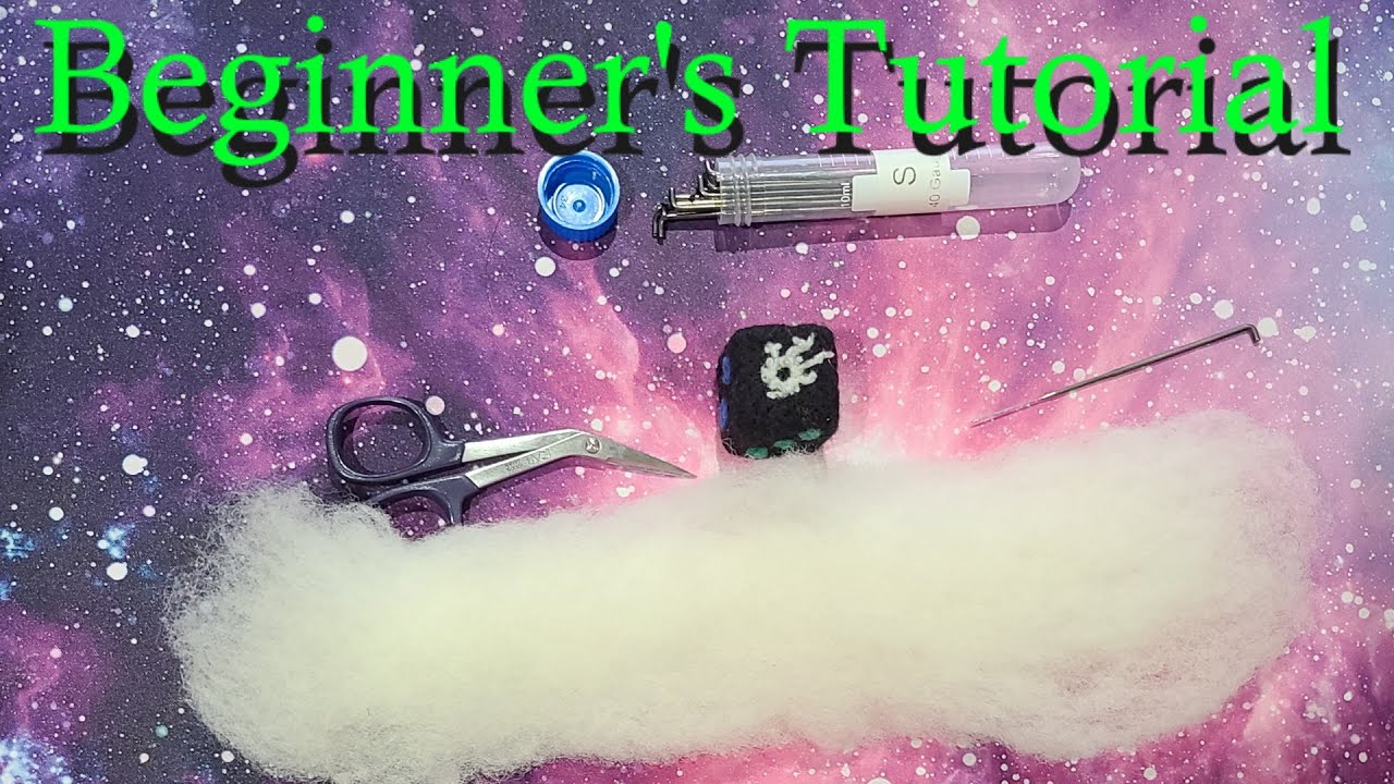 How to make a felt dice - Beginners Tutorial - YouTube