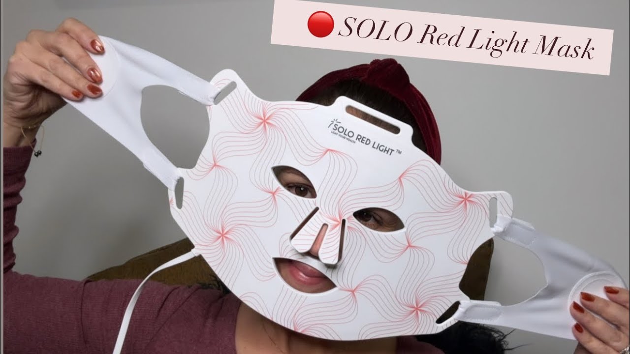SOLO Red Light Mask Review / Real Skin Results! - YouTube