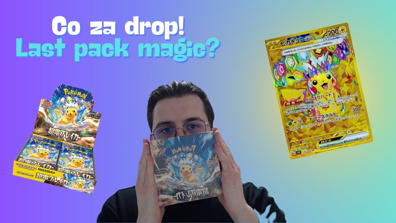 Last pack magic!? Opening Booster Boxa Super Electric Breaker!!! - YouTube