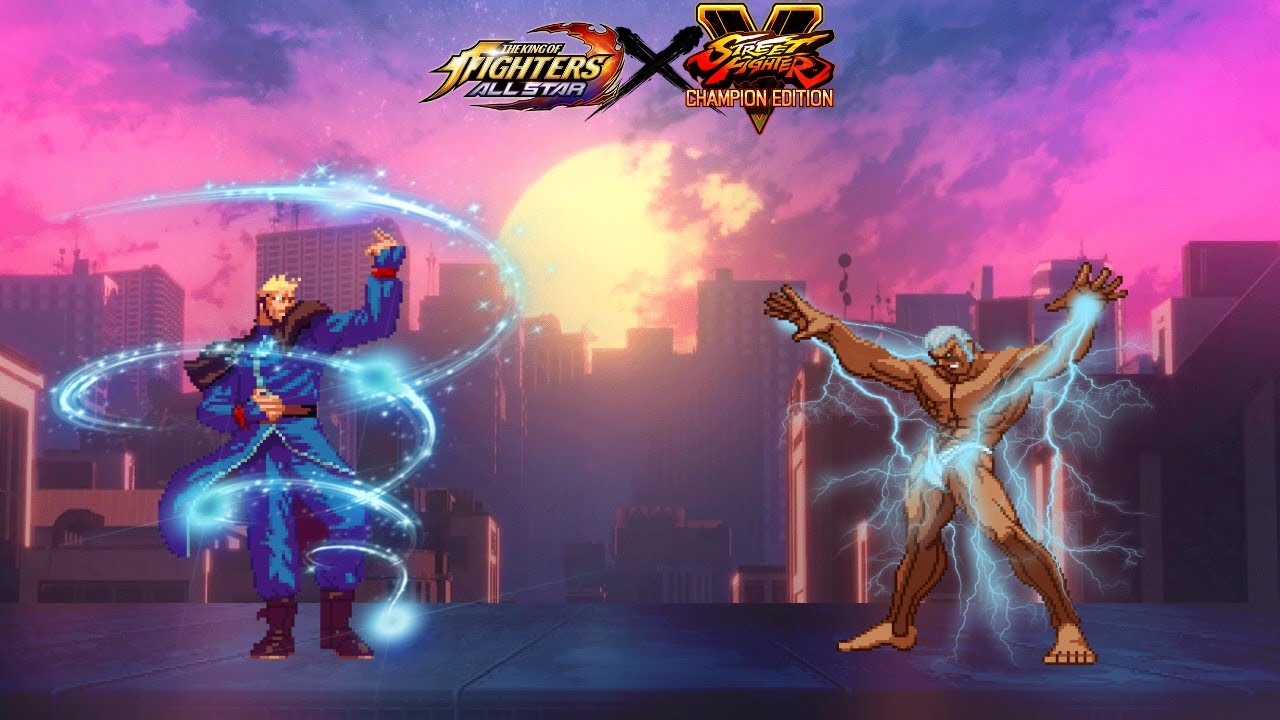Urien Vs Goenitz - Street Fighter Vs The King Of Fighters - Boss Battle ...