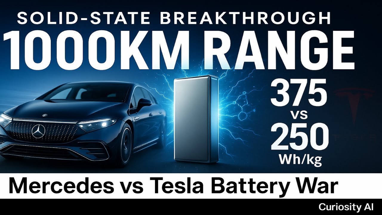 Solid-State Batteries Finally Work: Mercedes 1000km vs Tesla's Limits ...