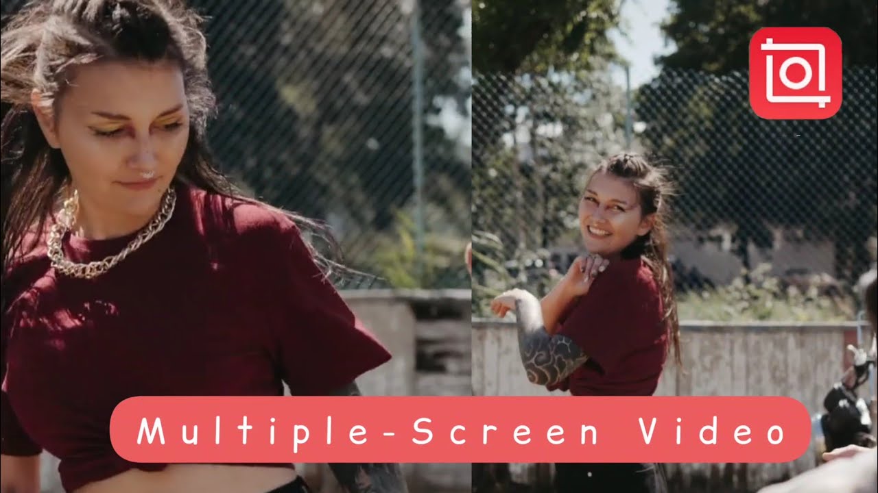 How to Create Multiple-Screen Video (Inshot Tutorial) - YouTube