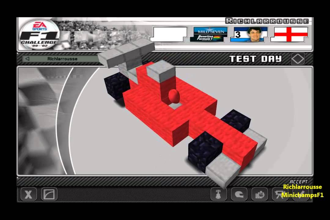 Minecraft Formula 1 Mod, F1C W.I.P - YouTube