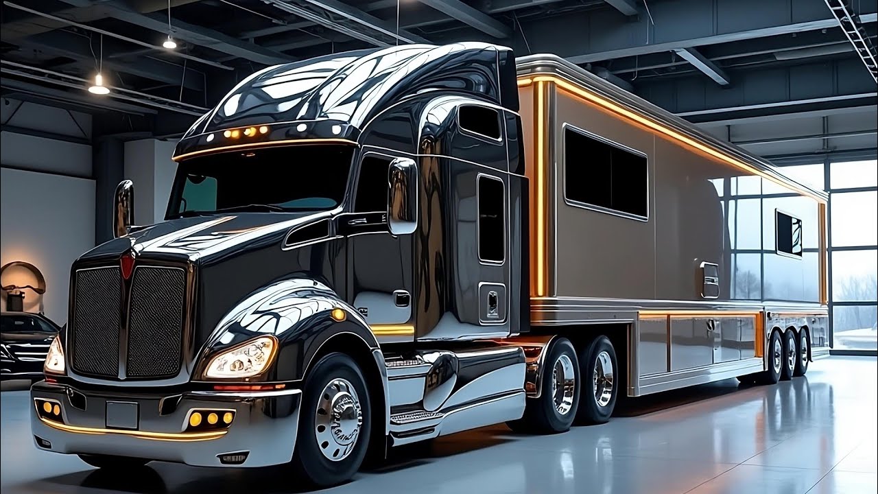 2025 Kenworth W900L studio sleeper Motorhome: The MOST EXPENSIVE and ...