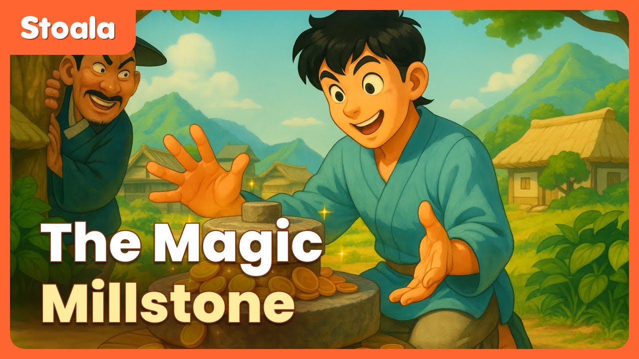 The Magic Millstone | Korean Folktale | Ancient Tale | Stoala - YouTube