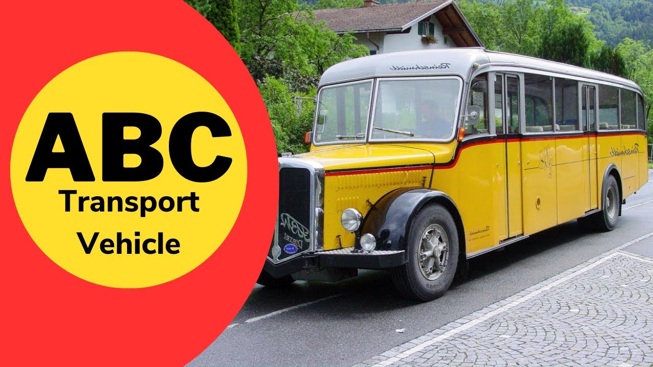 ABC Vehicles for Kids - Learn Alphabet with Vehicles for Toddlers ...