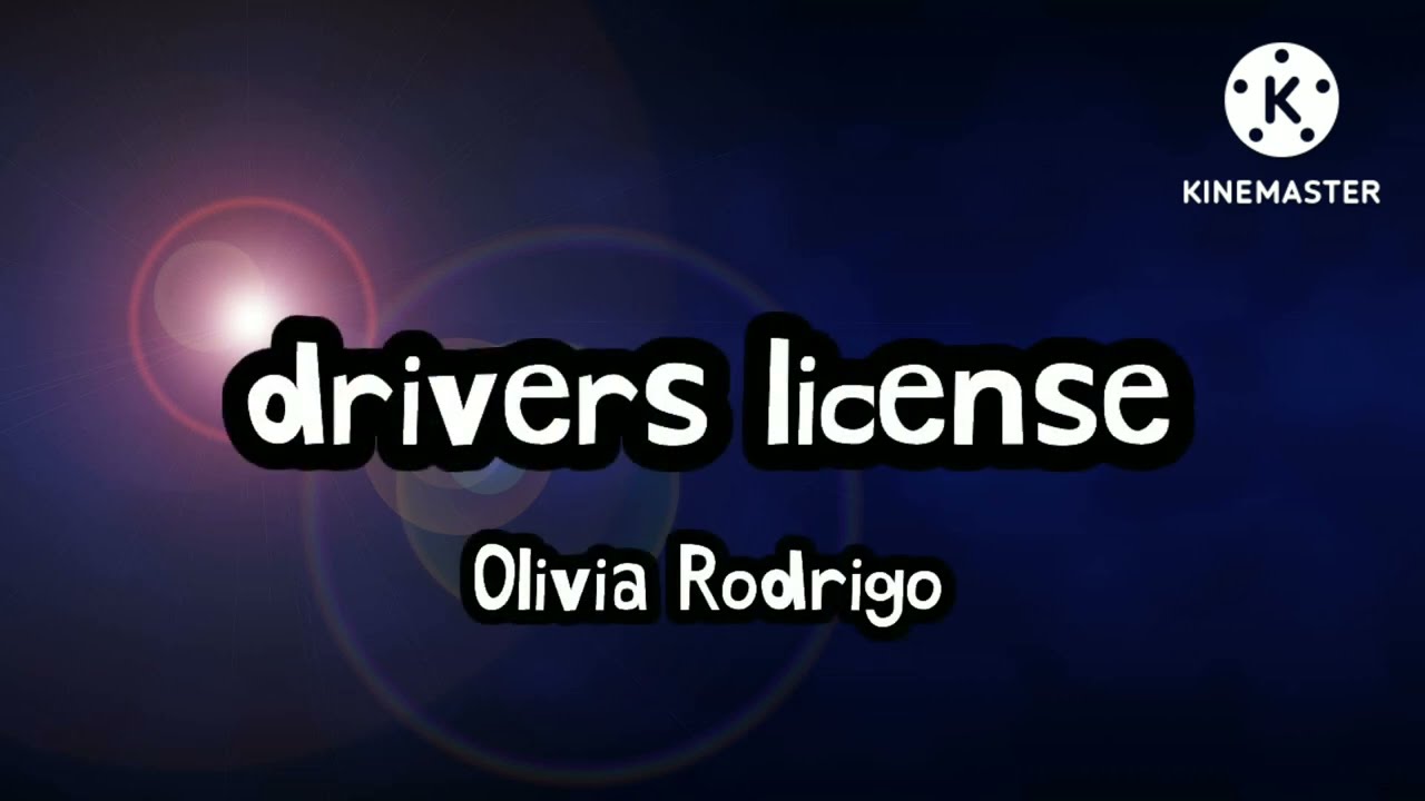 Olivia Rodrigo - drivers license (Clean Version) (Lyrics) - YouTube