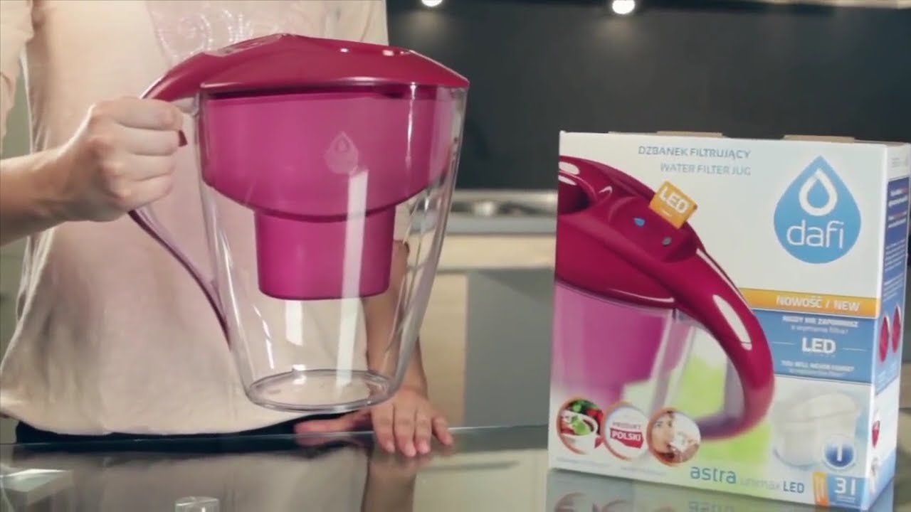 Dafi Pitcher Water Filter - წყლის დოქი ფილტრი - YouTube