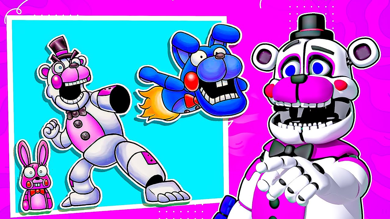 Bonbon FNAF MEME REVIEW with Funtime Freddy - YouTube