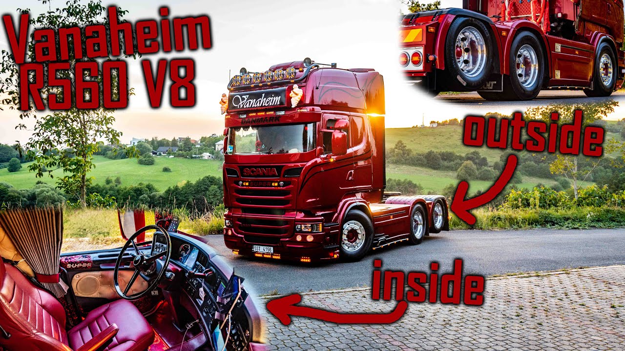 FULL WALKAROUND: Scania R560 V8 'Vanaheim'// *Exterior & Interior ...
