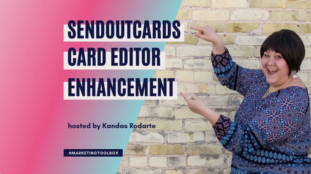 2022 SendOutCards Card Editor Enhancement: Custom Card Colors - YouTube