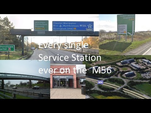 M56 - Motorway Service Station History - YouTube