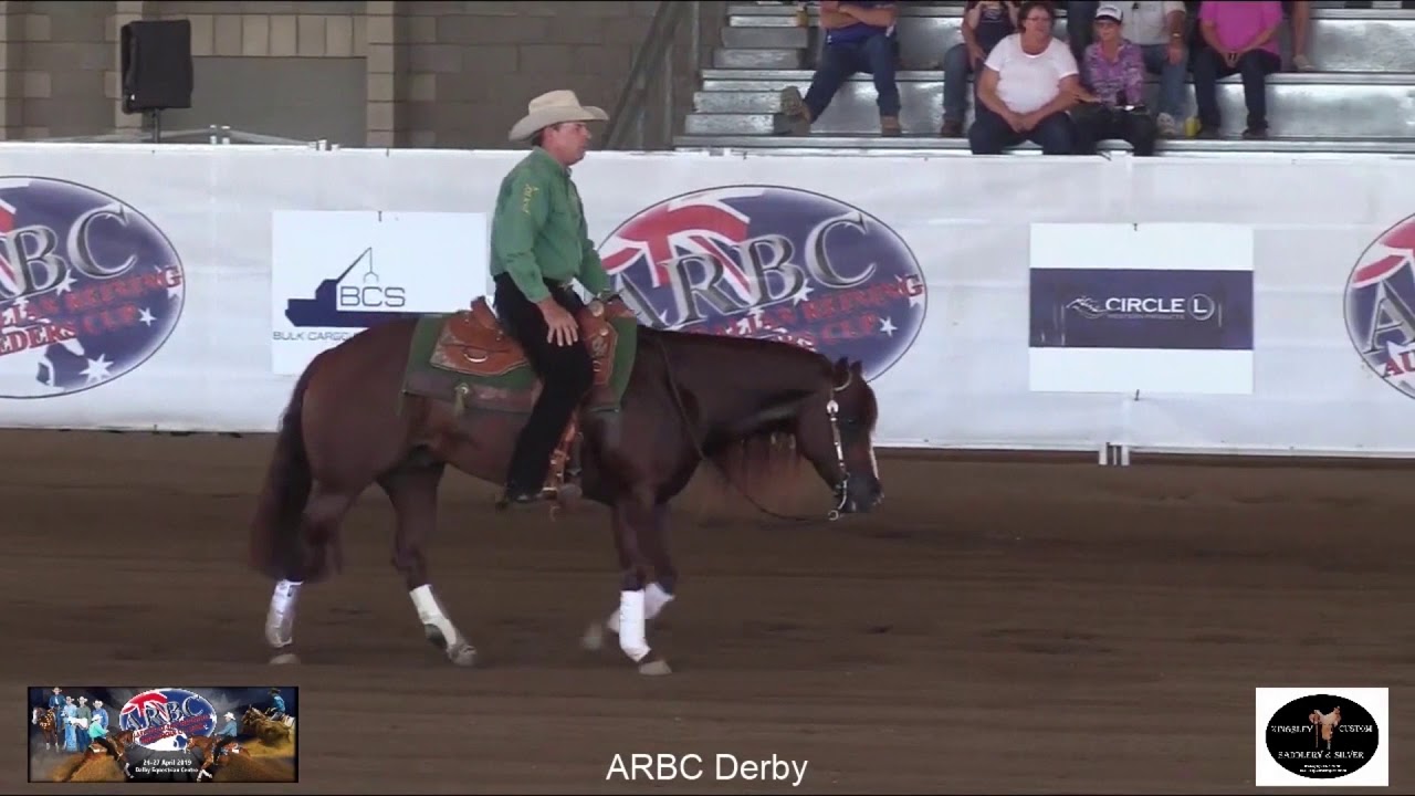 2019 Dan Kingsley Custom Saddlery OPEN Derby Champion Warren Backhouse ...