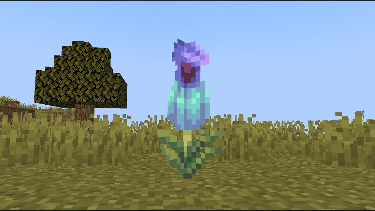 New "Pitcher Plant" (Minecraft 1.20) - YouTube