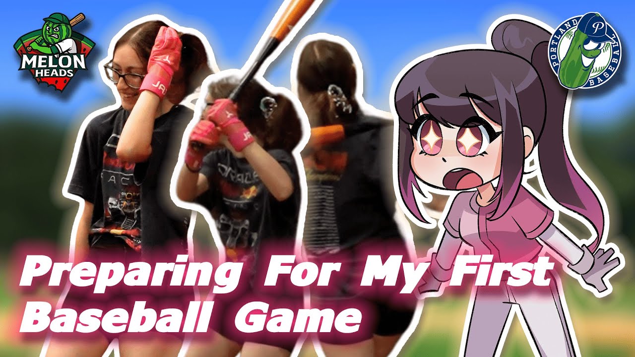 Preparing For My First Baseball Game - YouTube