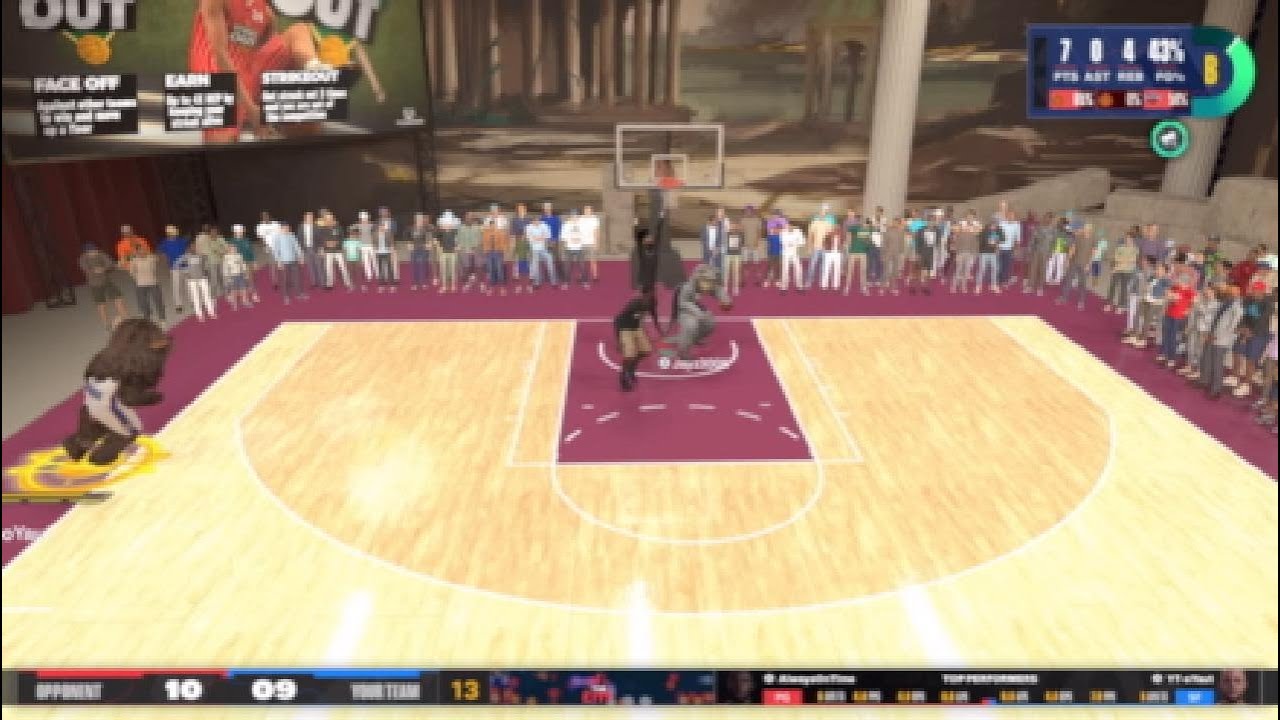 2k 24 Next gen playing vs NBA Harlem Globetrotters player Mani love ...