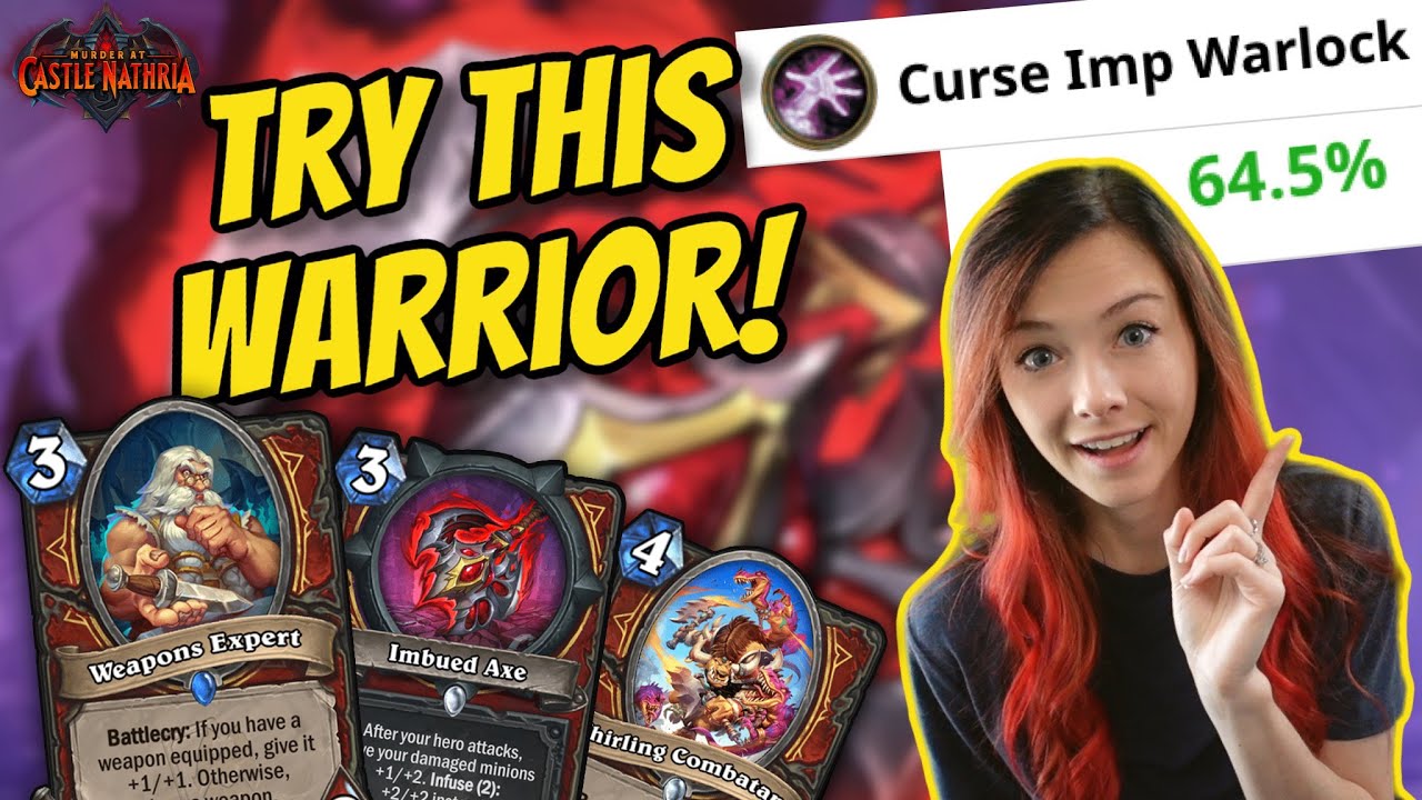 Implocks got you down!? Try Warrior! | Alliestrasza Hearthstone - YouTube
