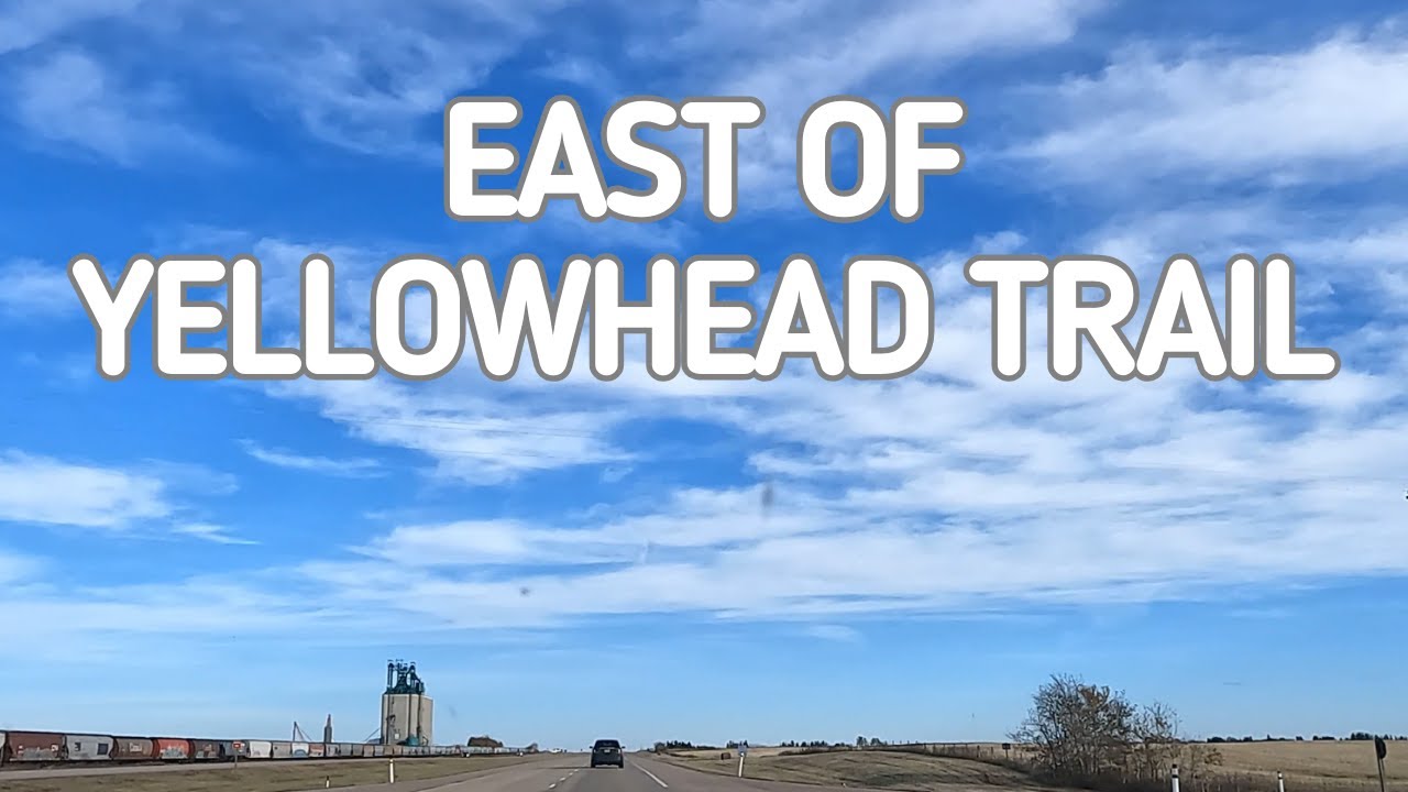 Driving from Edmonton to Innisfree thru Yellowhead Trail | Alberta ...