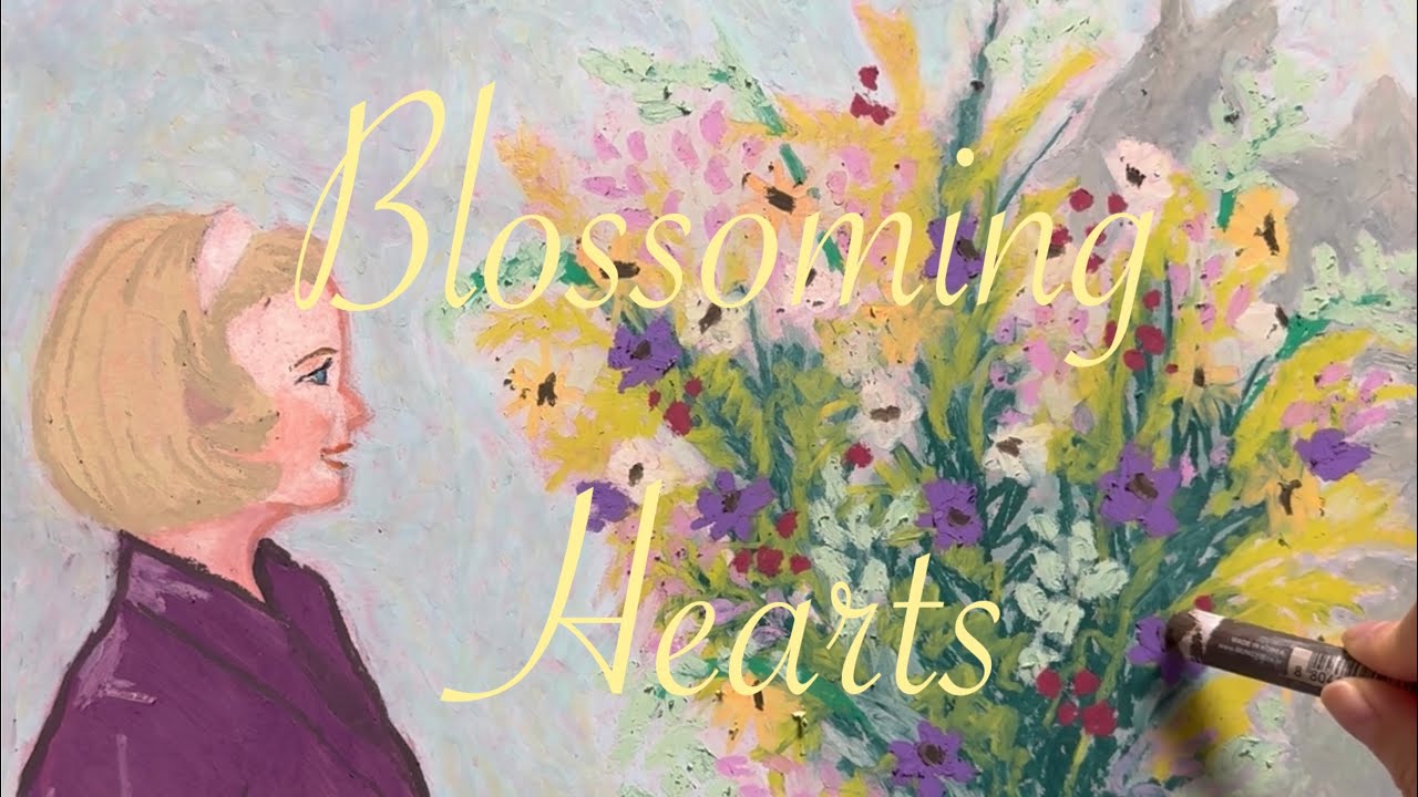 Blossoming Heart | Drawing Process | Diary of a Spring Day - YouTube