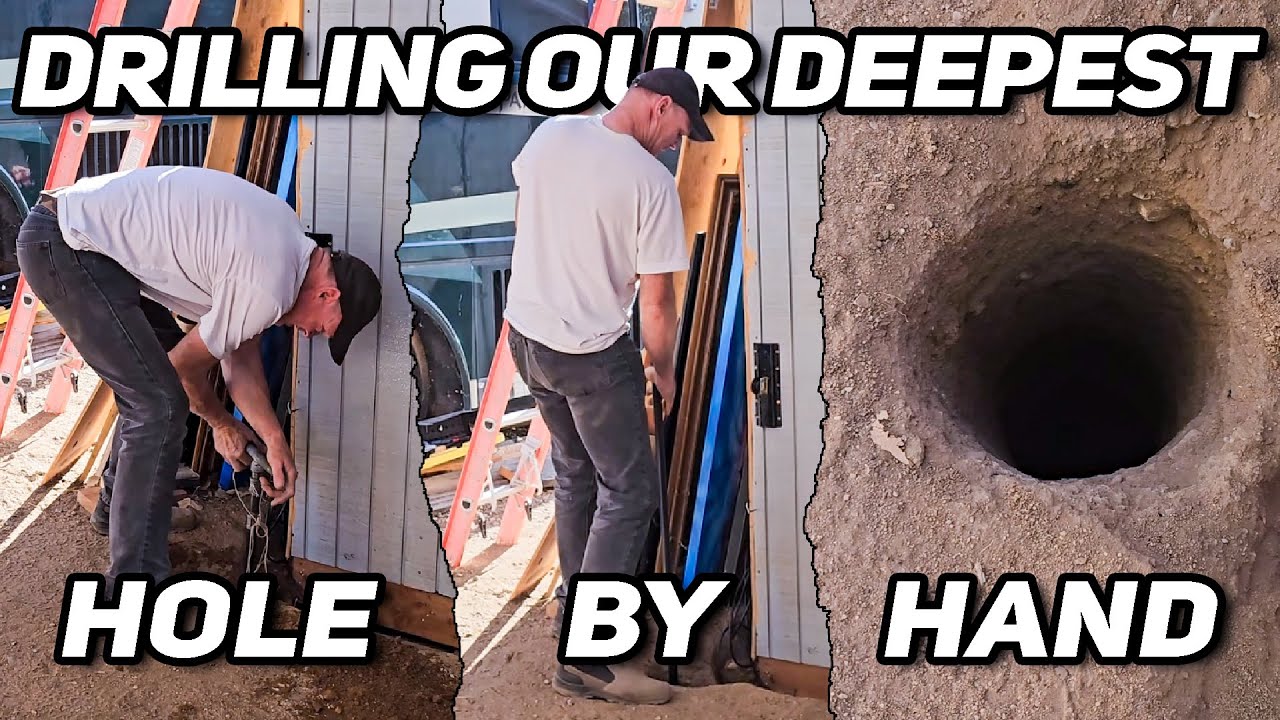 Drilling Our Deepest Hole yet! - YouTube