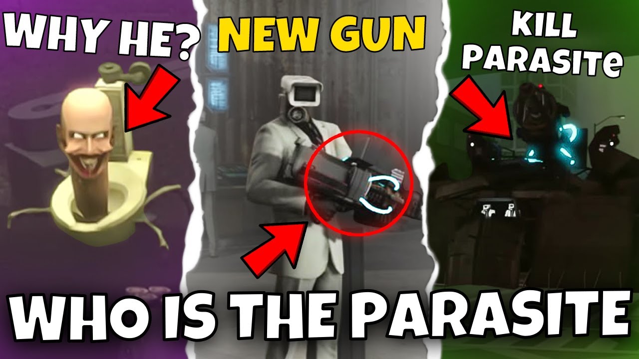 WHO IS THE SKIBIDI TOILET PARASITE! - Theory & Analysis - YouTube