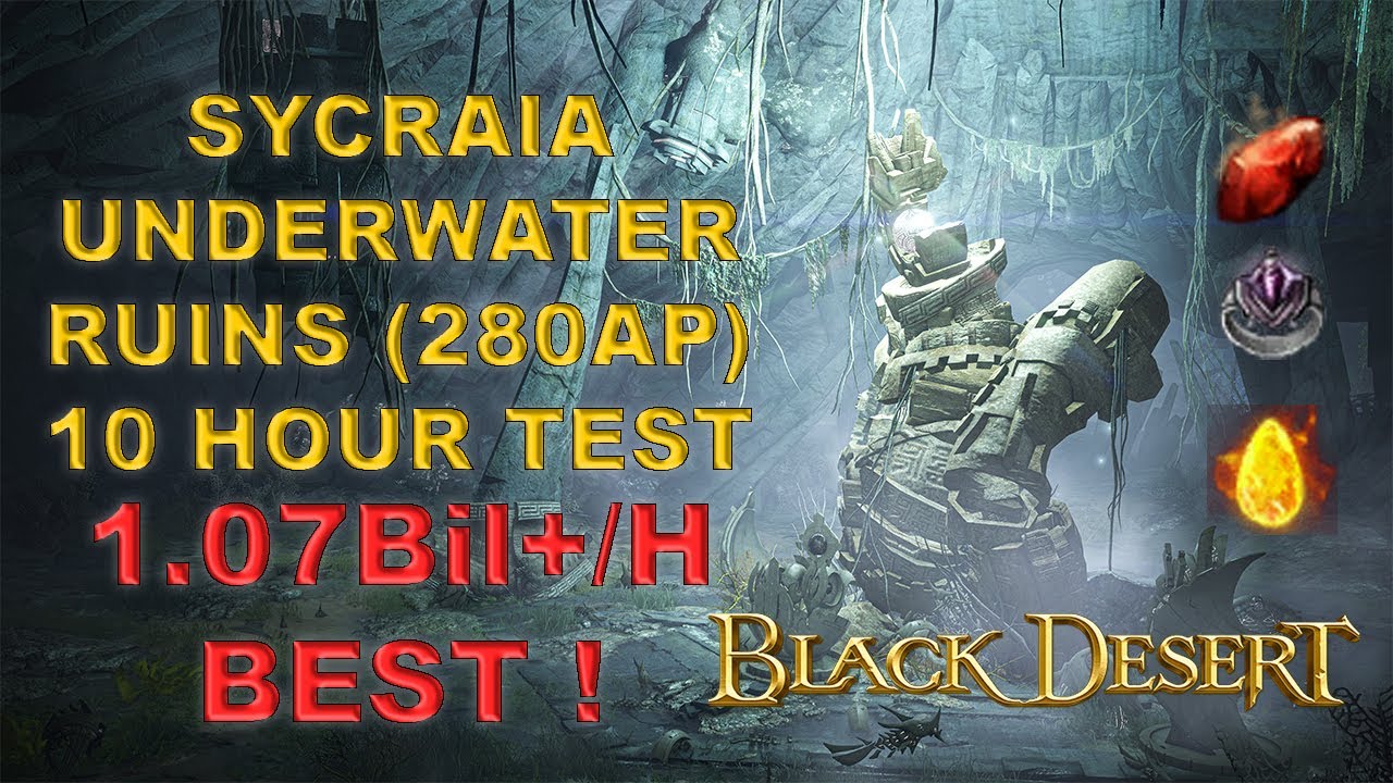 BDO - Sycraia Underwater Ruins 10 Hour Test - Always GOOD - YouTube