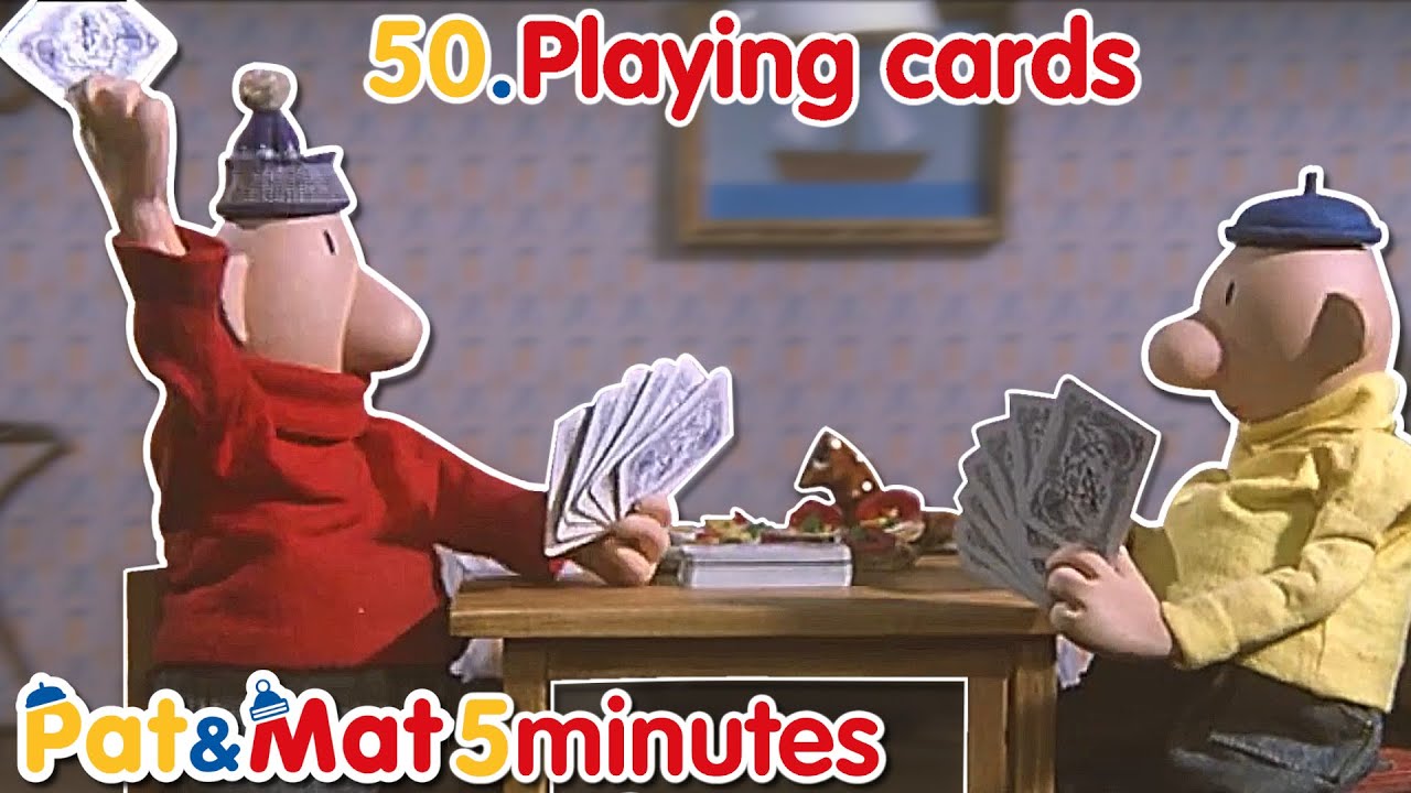 Pat & Mat 5 minutes Ep 50 Playing cards - YouTube