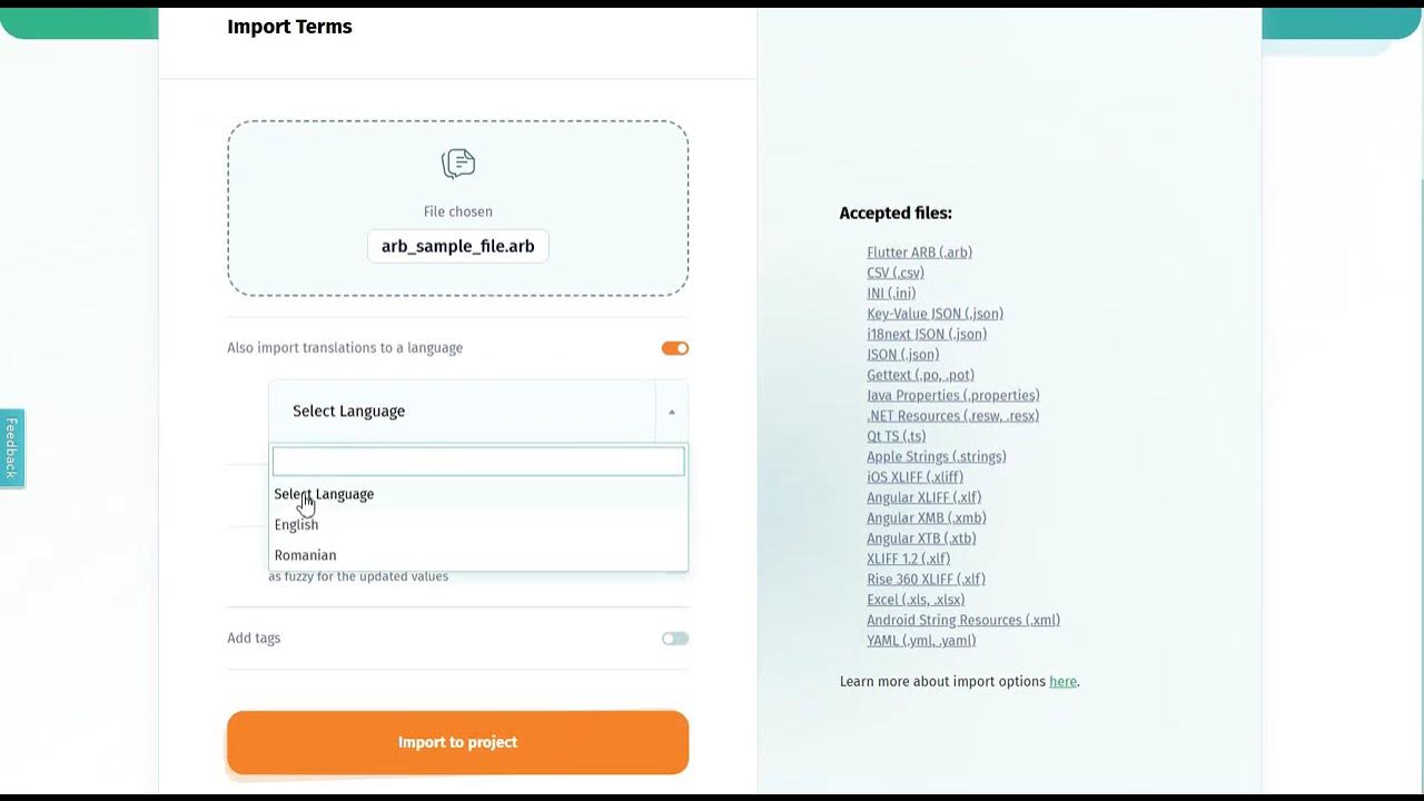 Flutter localization: How to translate .arb files - YouTube